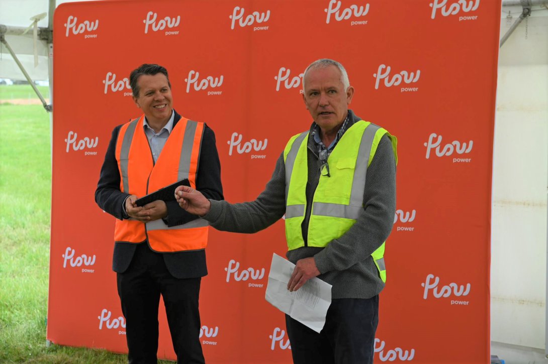 Flow Power's cutting-edge Newstead Energy Project and community ...